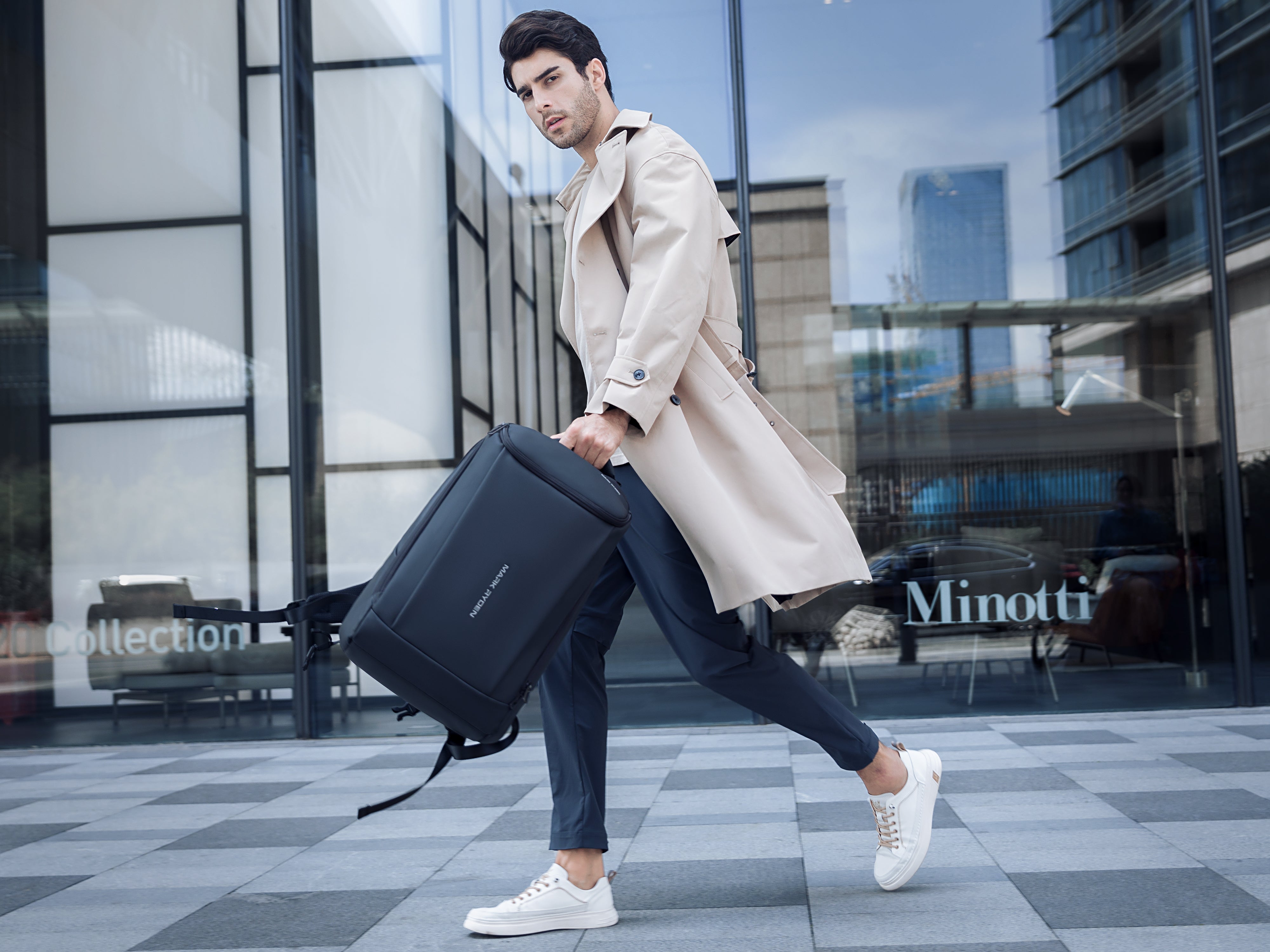 Corporate Logo on Backpack – MARK RYDEN USA Official Store