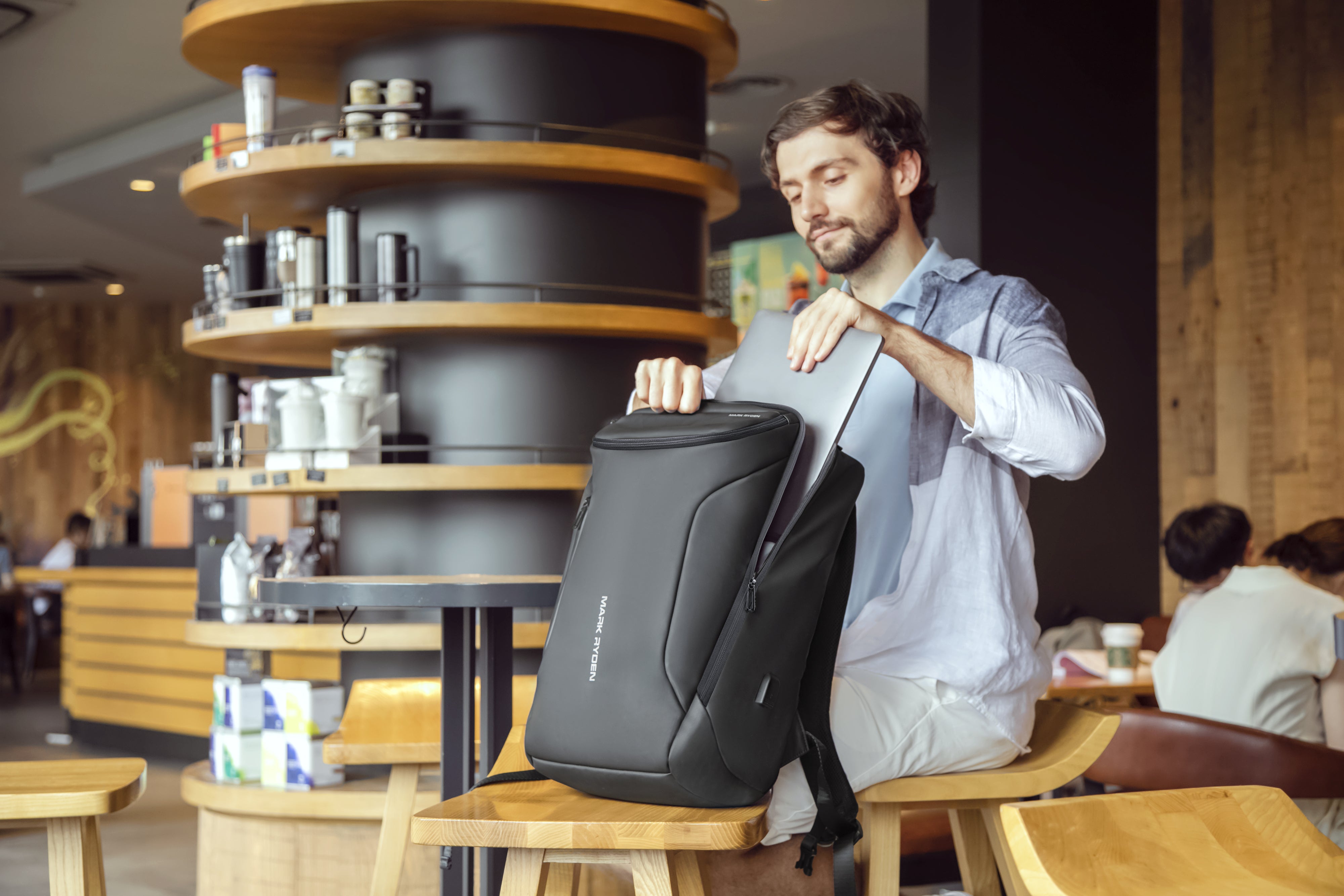 Corporate Logo on Backpack – MARK RYDEN USA Official Store